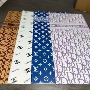 Party Supplies | 2 Sheets Luxury Wrapping Paper Set 5 Sheets Each ...